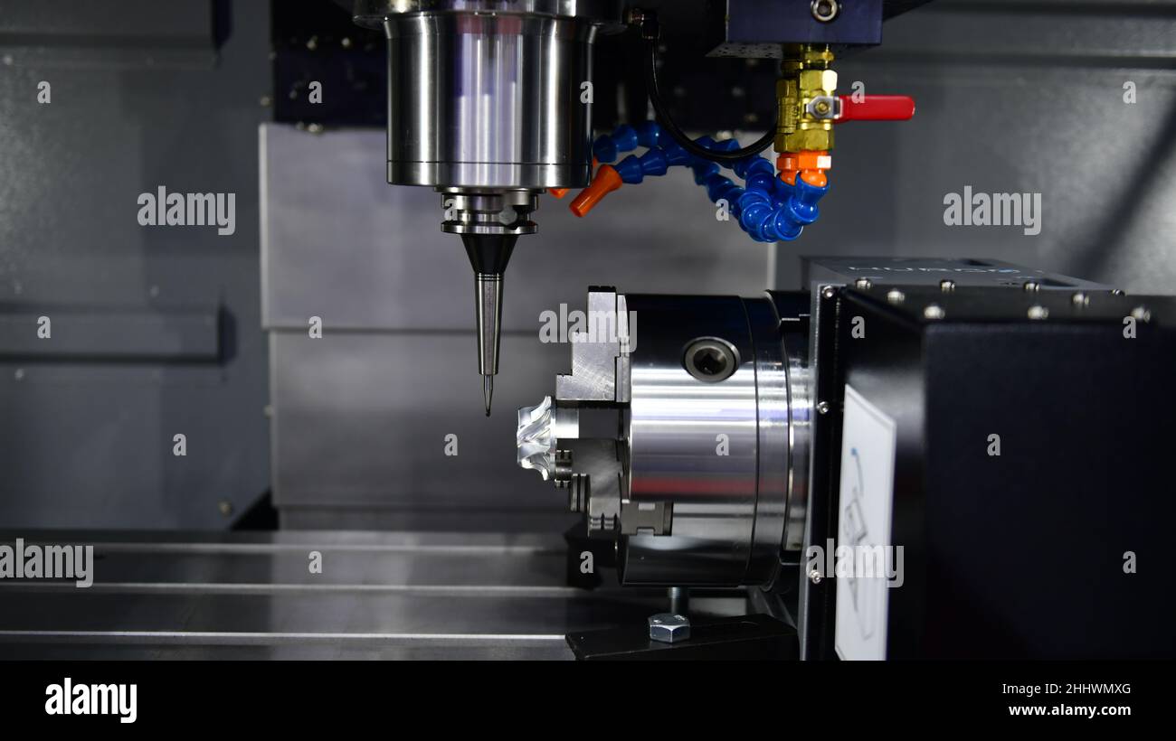 The 5-axis CNC mills machines for design configuration that utilizes a ...