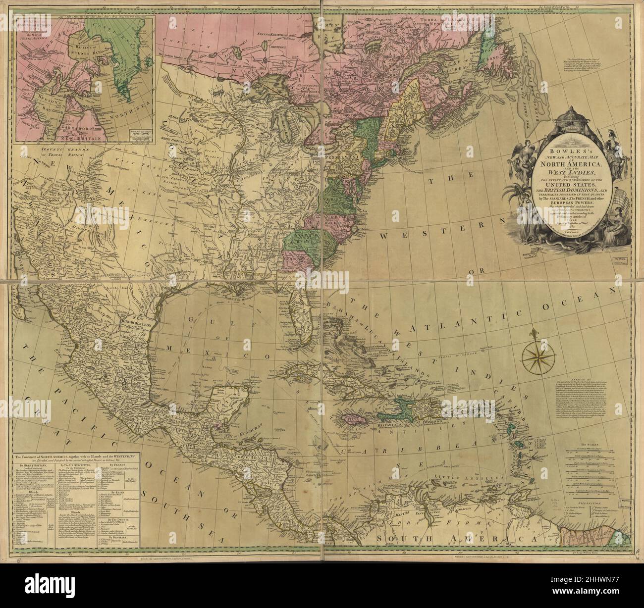United states map boundaries hi-res stock photography and images - Alamy