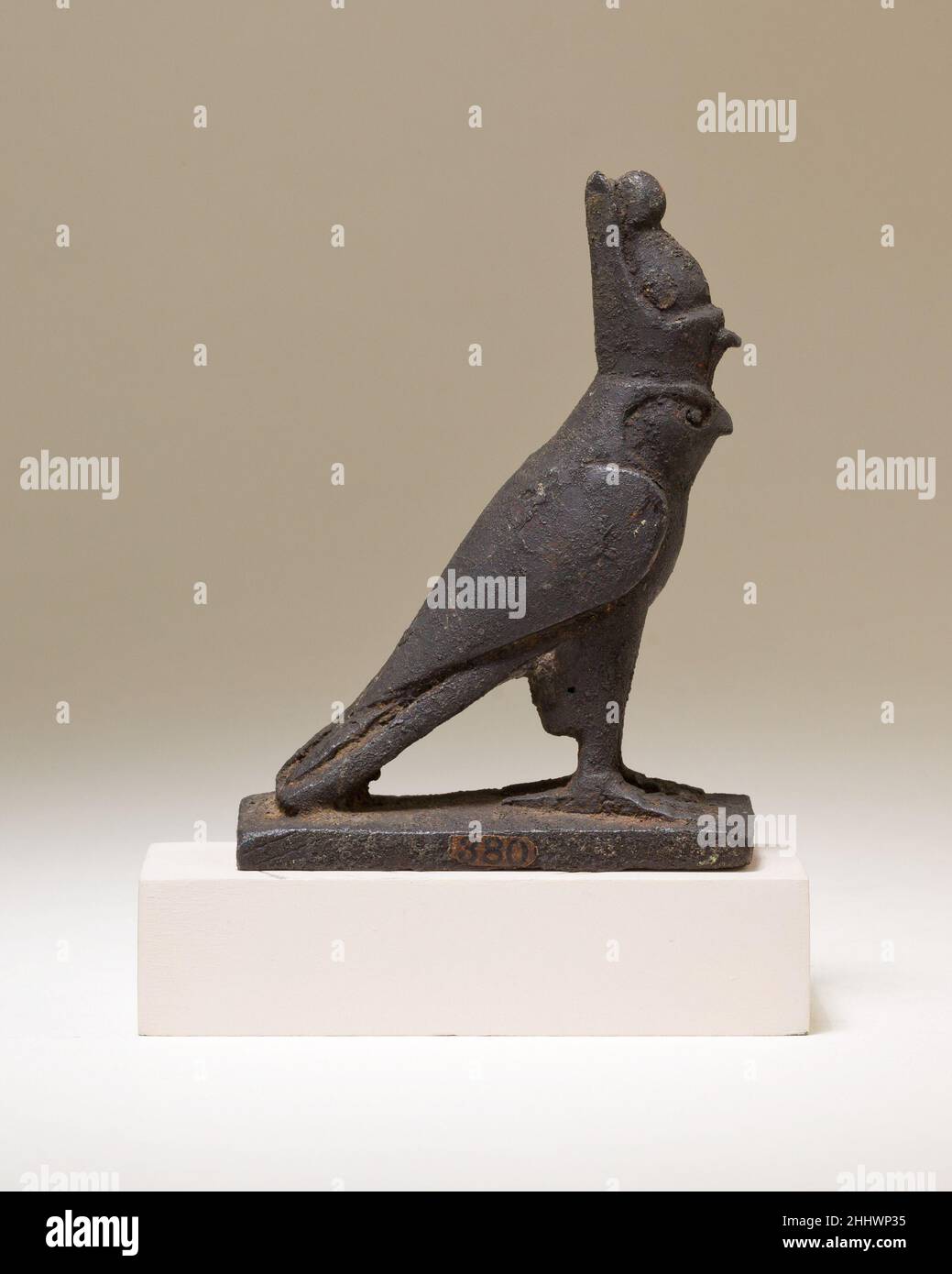 Horus falcon figure 664–30 B.C. Late Period or Ptolemaic Period The ...
