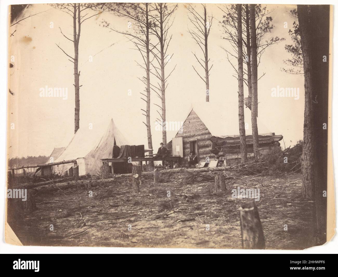 Copying Maps, Photographic Headquarters, Petersburg, Virginia March ...