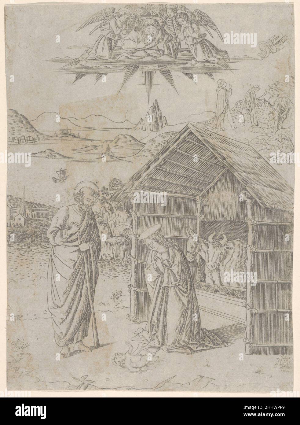 The Nativity, from "Life of the Virgin and Christ" 1490–1500 Francesco ...