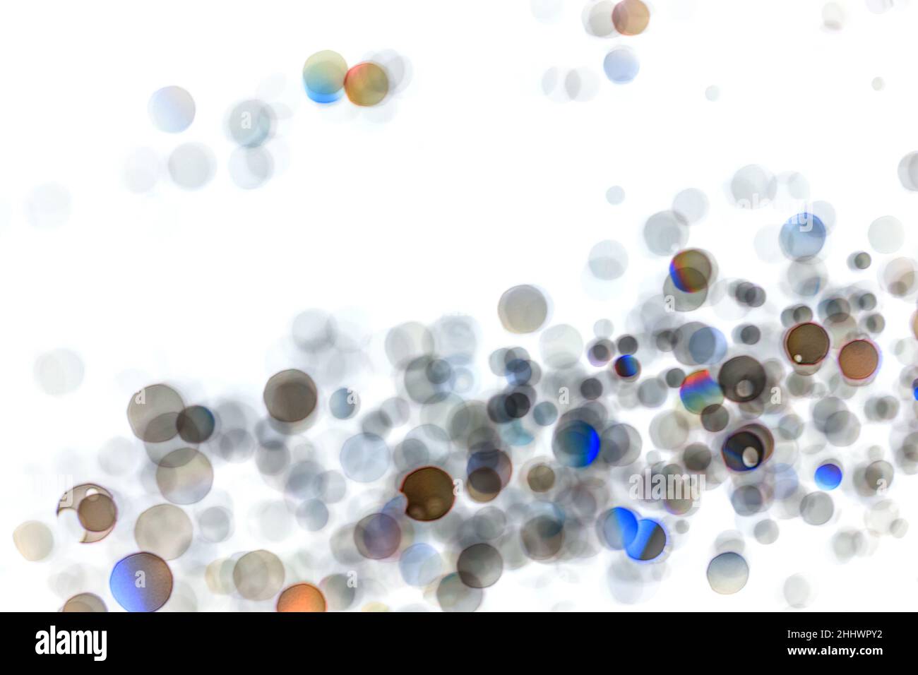 Abstract bokeh texture on black background Stock Photo - Alamy