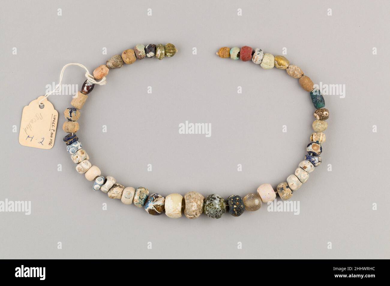 String of beads 7th to 6th century B.C. Late Period This collection of ...