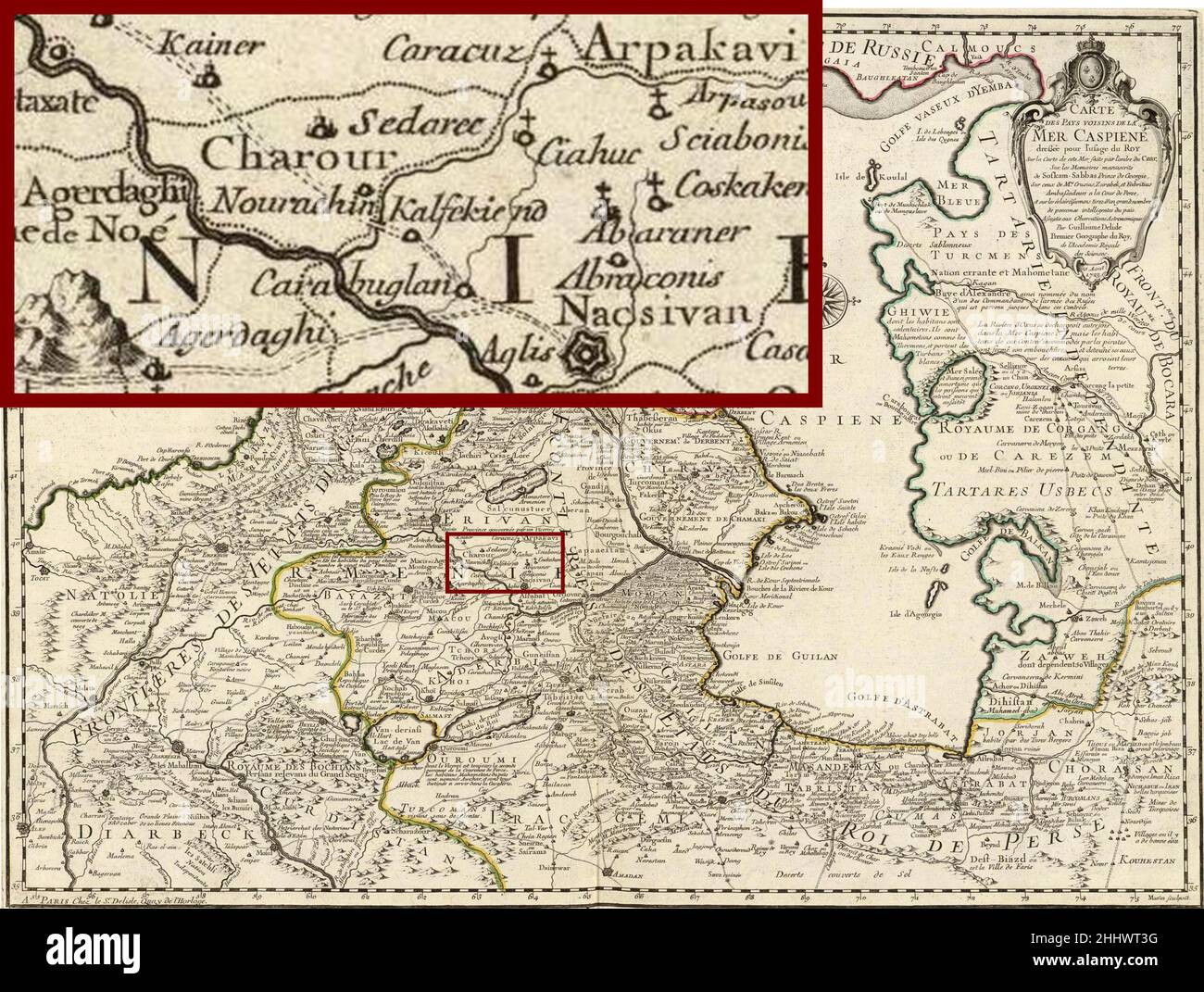 Map Of Delisle High Resolution Stock Photography and Images - Alamy