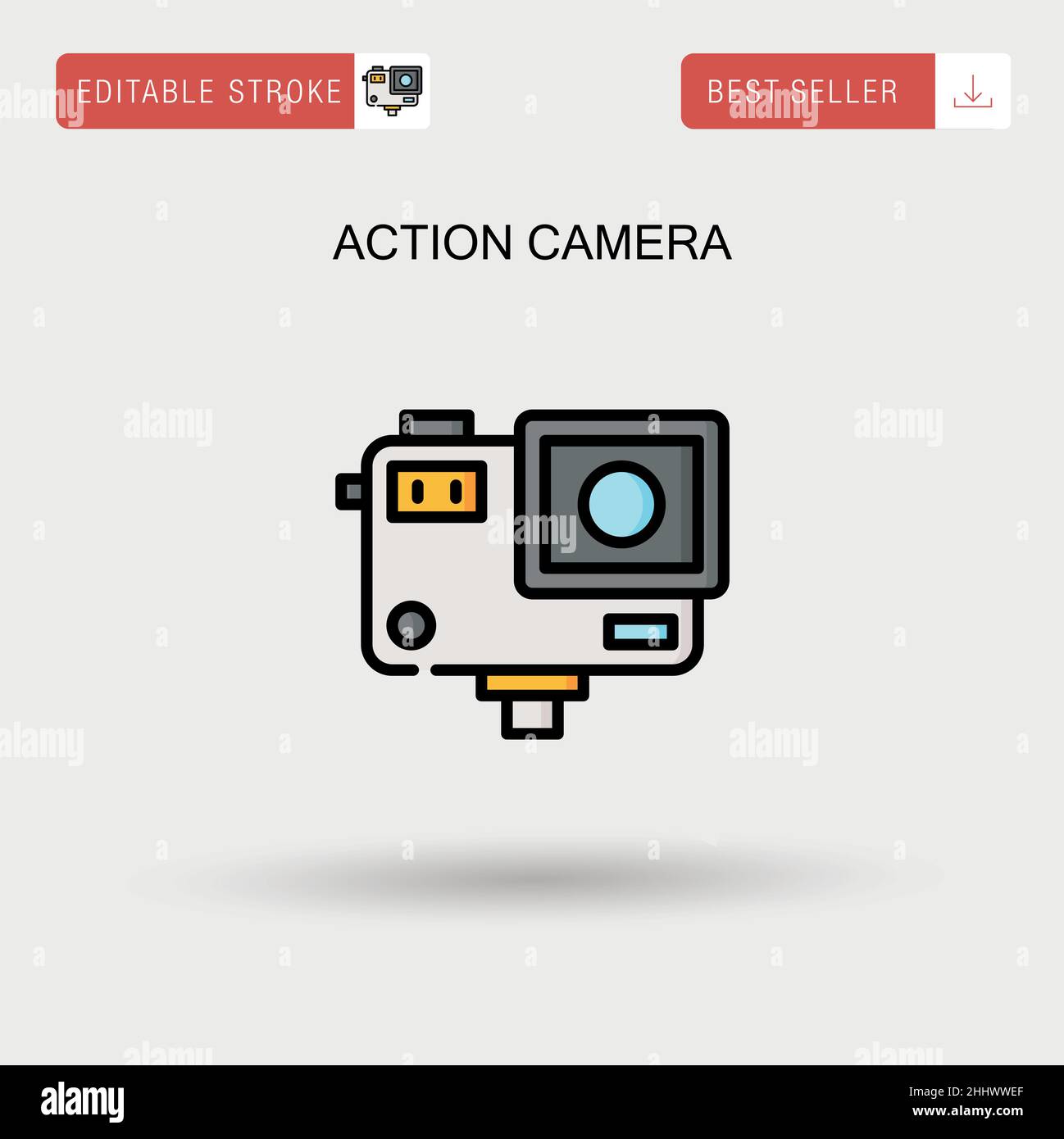 Action camera sports Stock Vector Images - Alamy