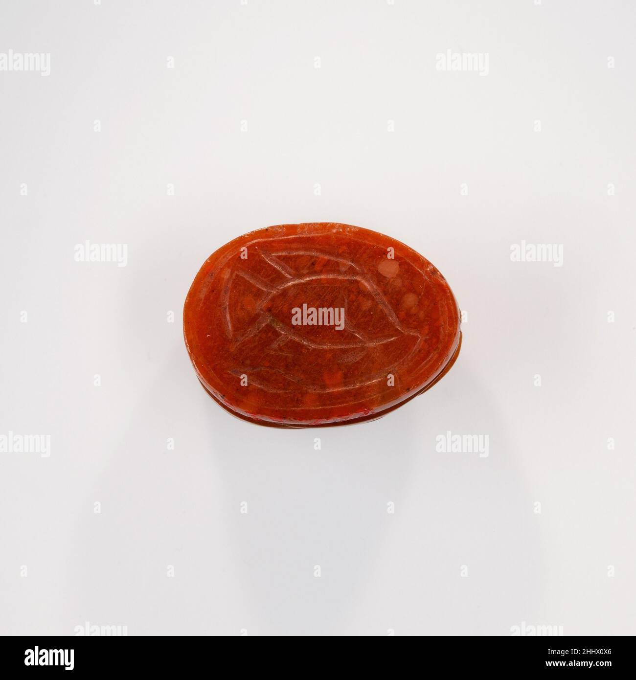 Scarab with Tilapia Fish ca. 1479–1458 B.C. New Kingdom Both the Bolti ...