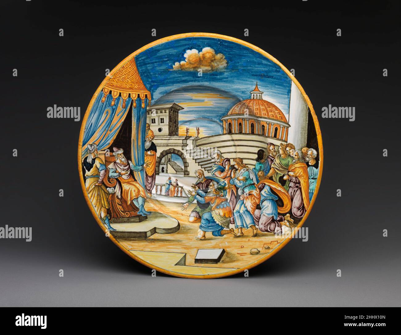 Dish with Joseph and His Brothers ca. 1630–45 Probably Workshop of ...