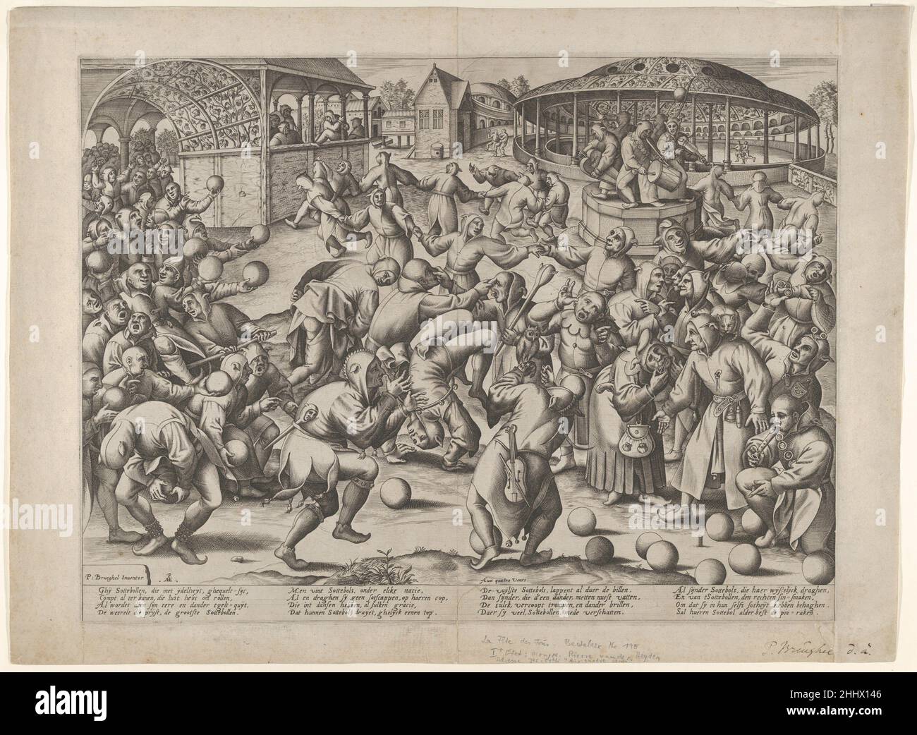 Festival of Fools after 1570 After Pieter Bruegel the Elder ...
