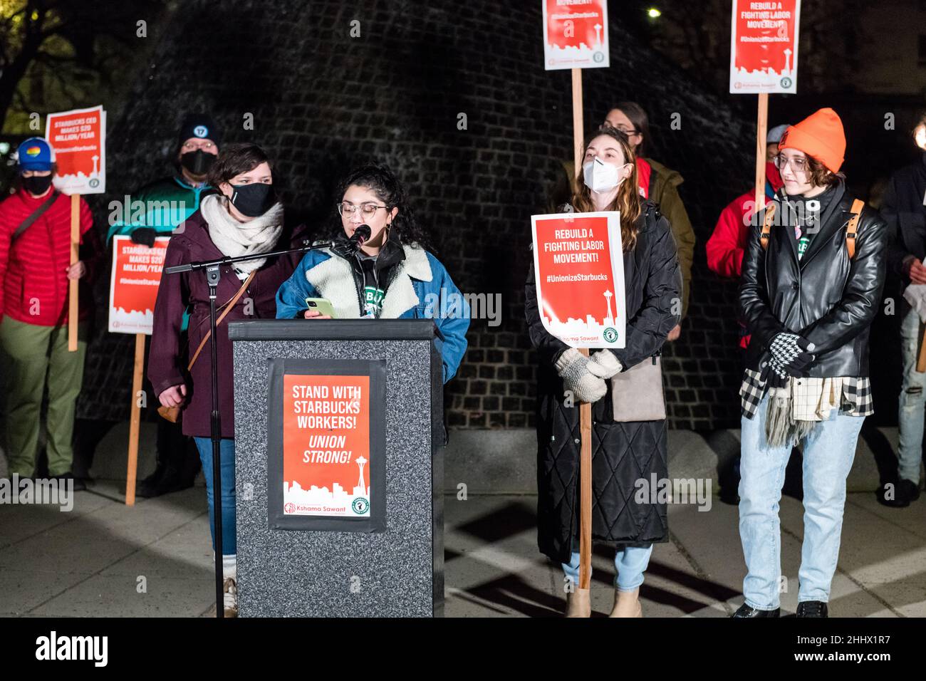 Buffalo protest city hall hi-res stock photography and images - Alamy