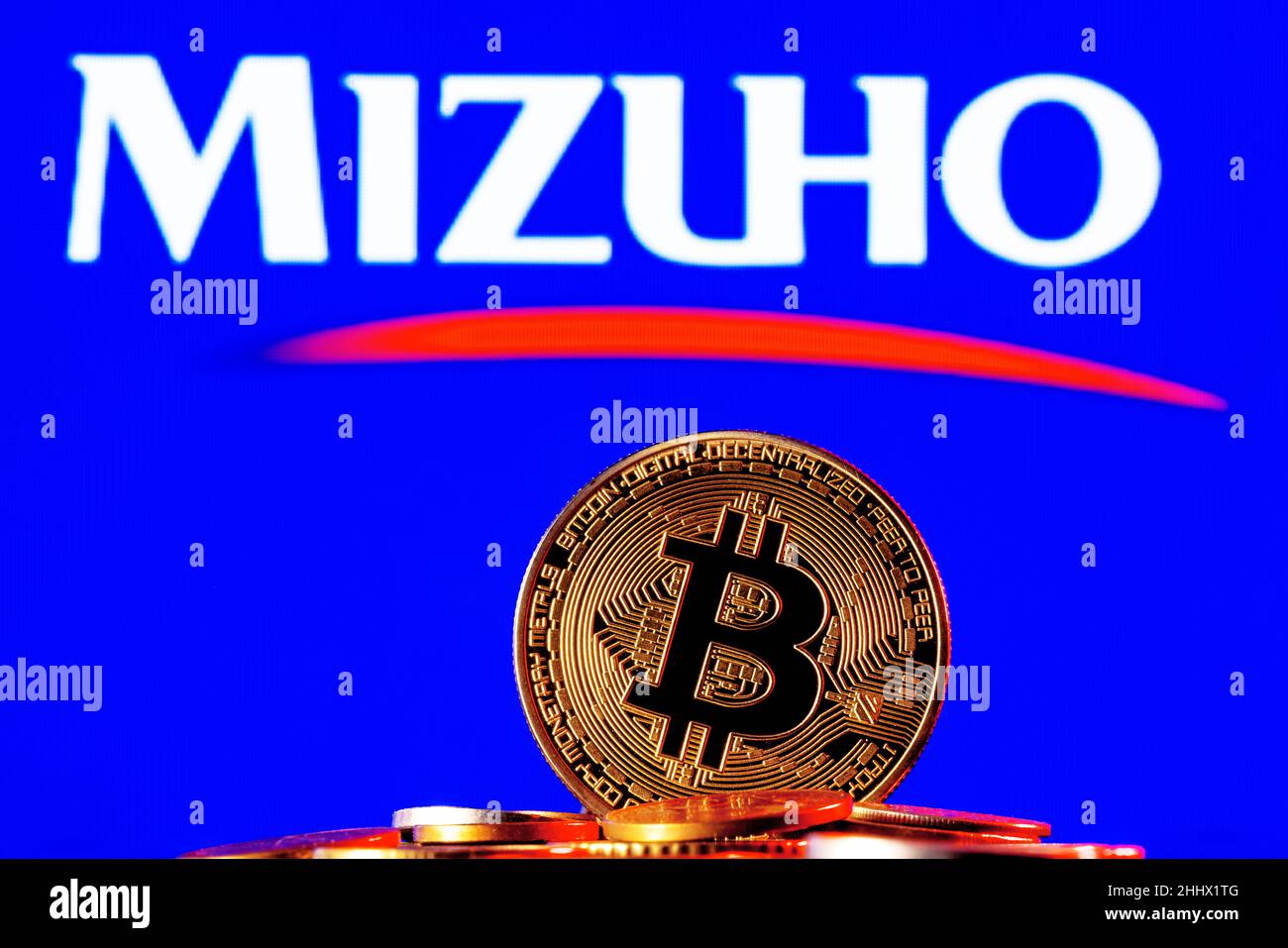 Mizuho bank logo hi-res stock photography and images - Alamy
