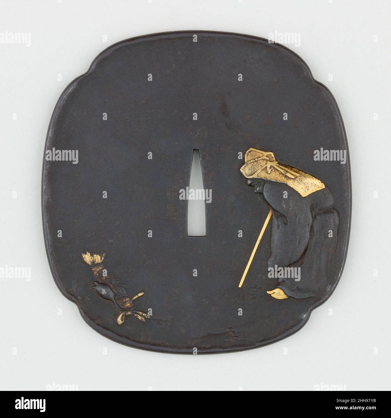 Sword Guard (Tsuba) 19th century Japanese This tsuba shows on the ...