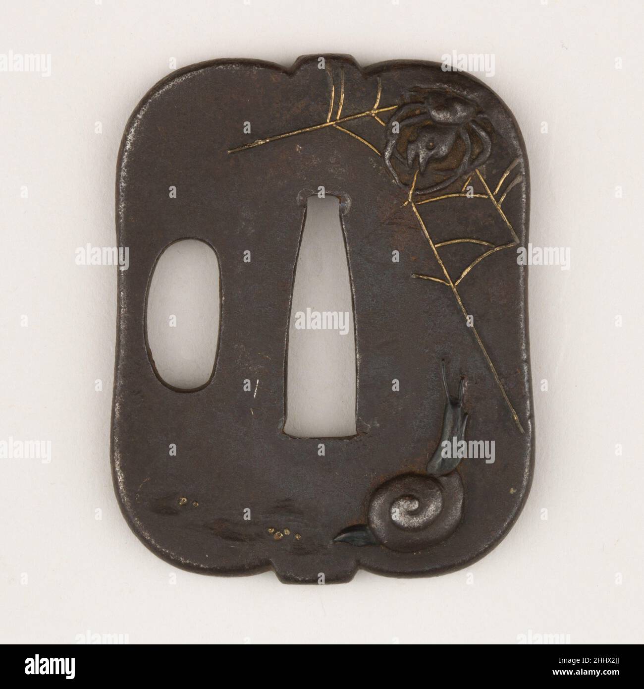 Sword Guard (Tsuba) ca. 1615–1868 Japanese A tsuba is a sword guard and ...