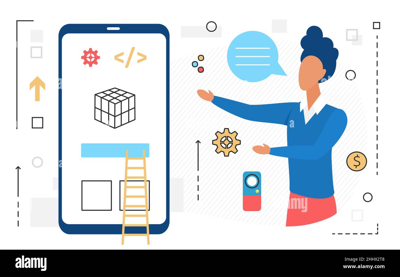 Business challenge and solution, people overcome difficult problem ...