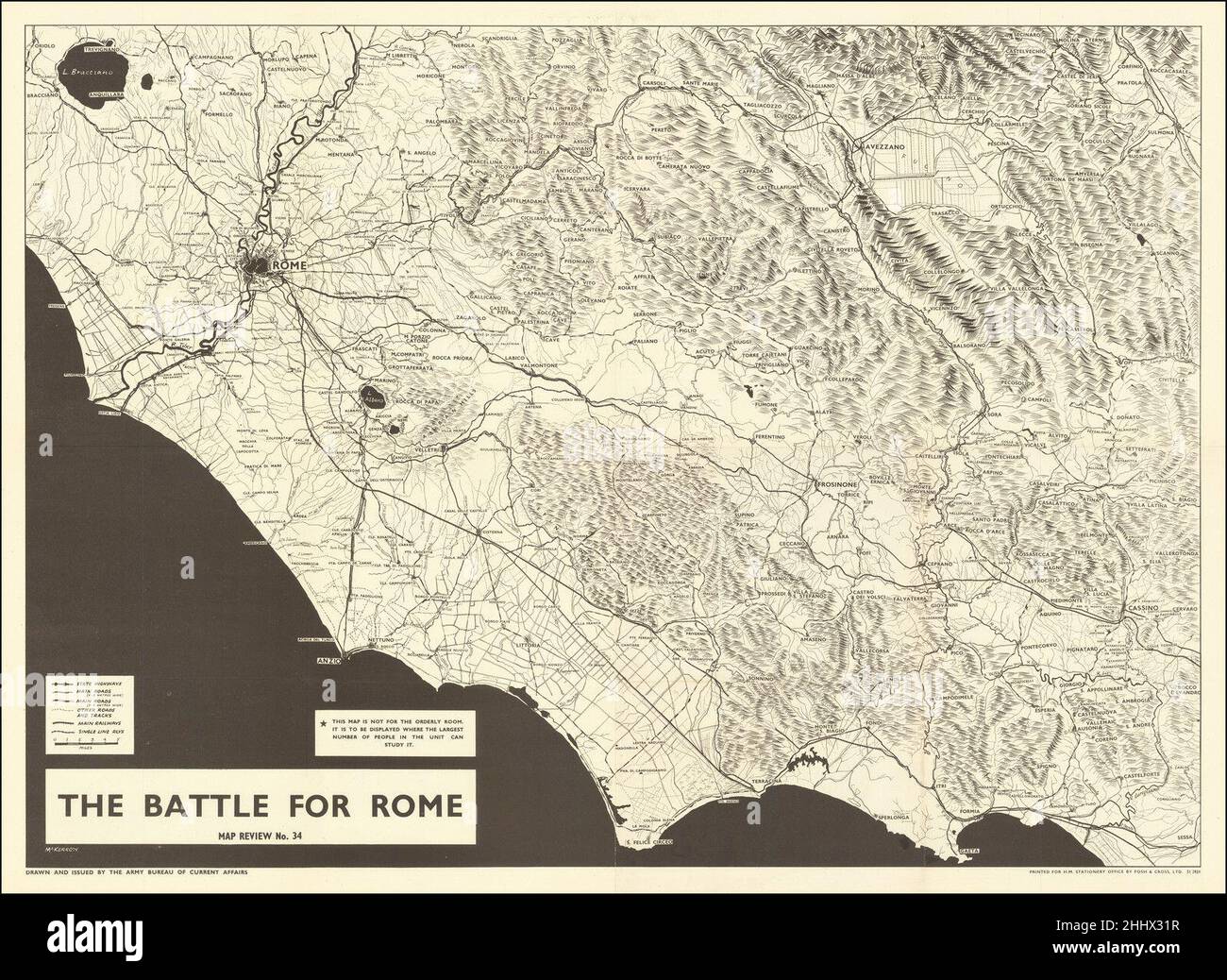 Battle for rome and 1944 hi-res stock photography and images - Alamy