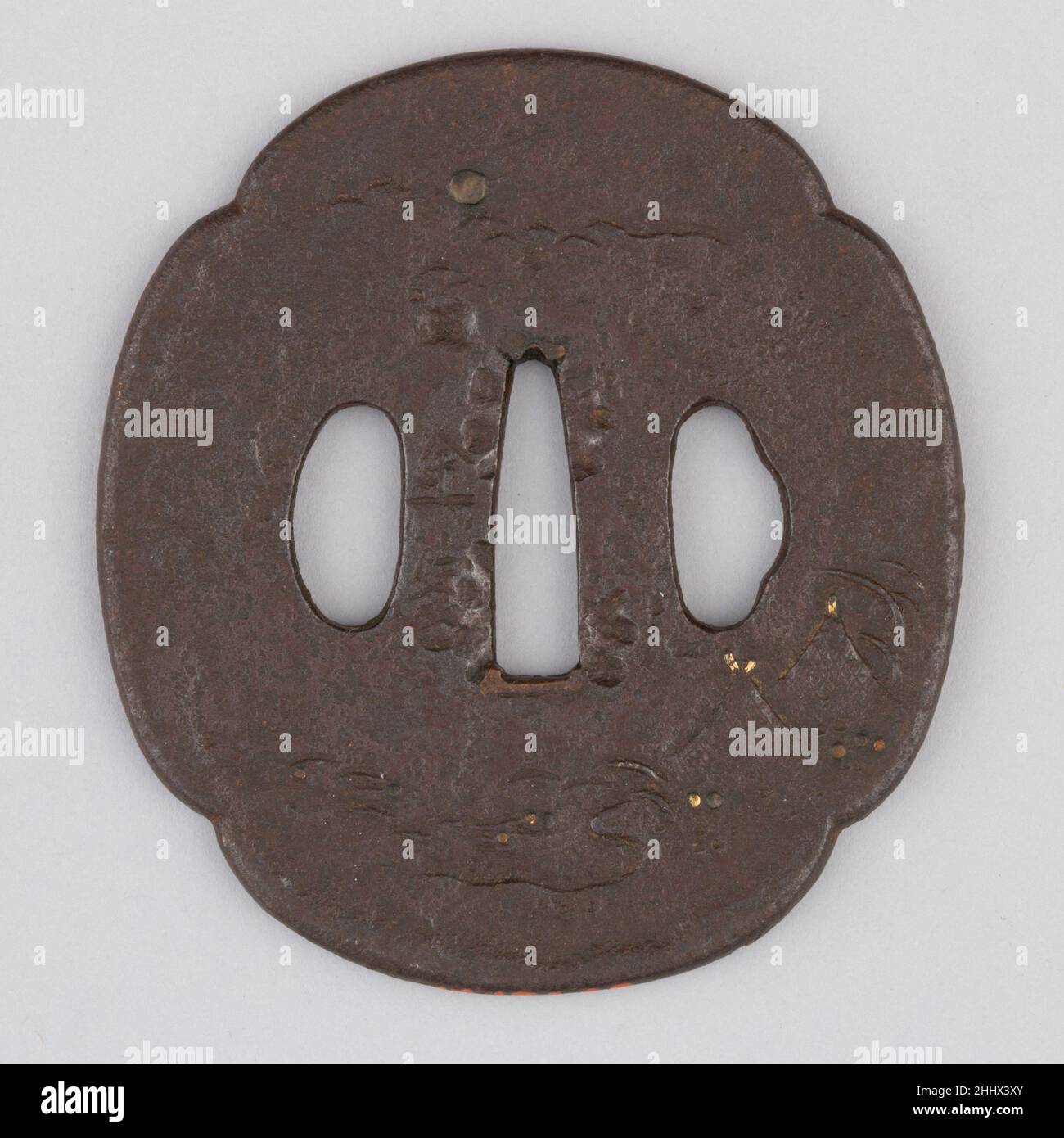 Sword Guard (Tsuba) ca. 1615–1868 Japanese A tsuba is a sword guard and ...