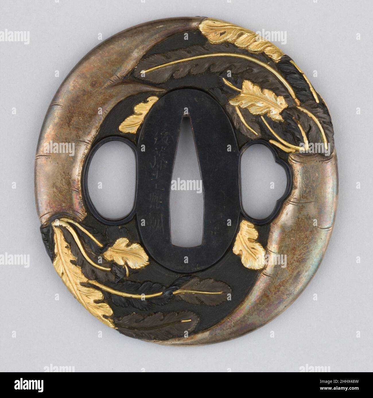 Sword Guard (Tsuba) ca. 1615–1868 Japanese A tsuba is a sword guard and ...