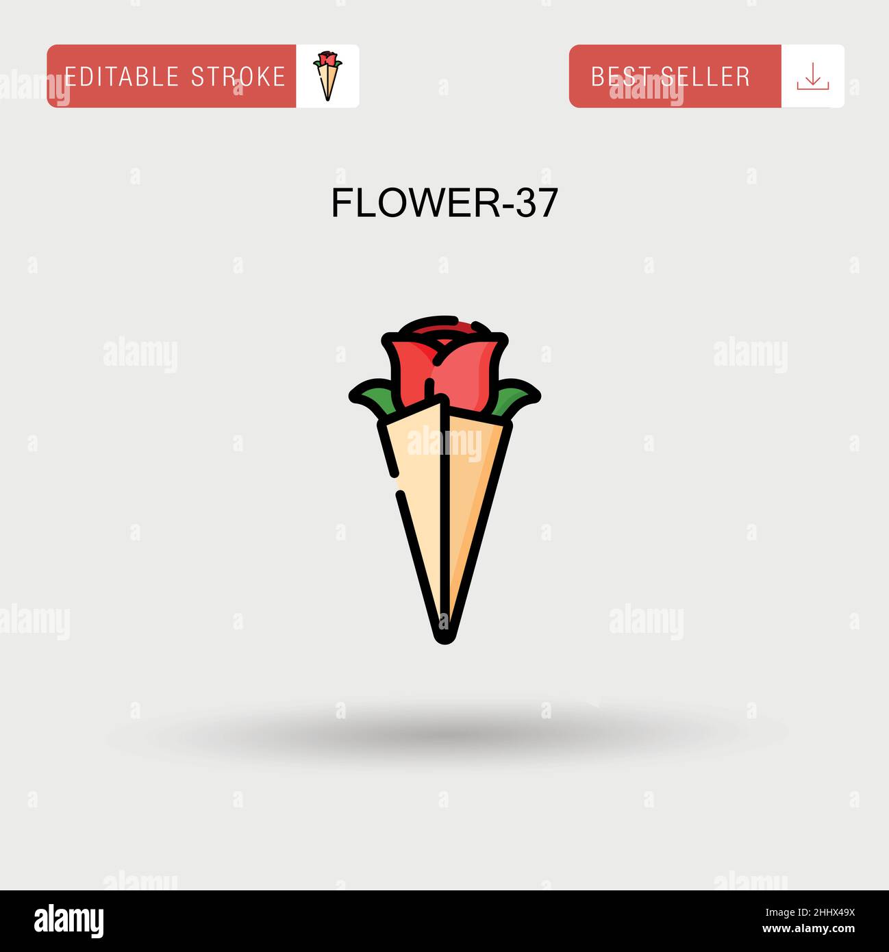 Simple beautiful garden Stock Vector Images - Alamy