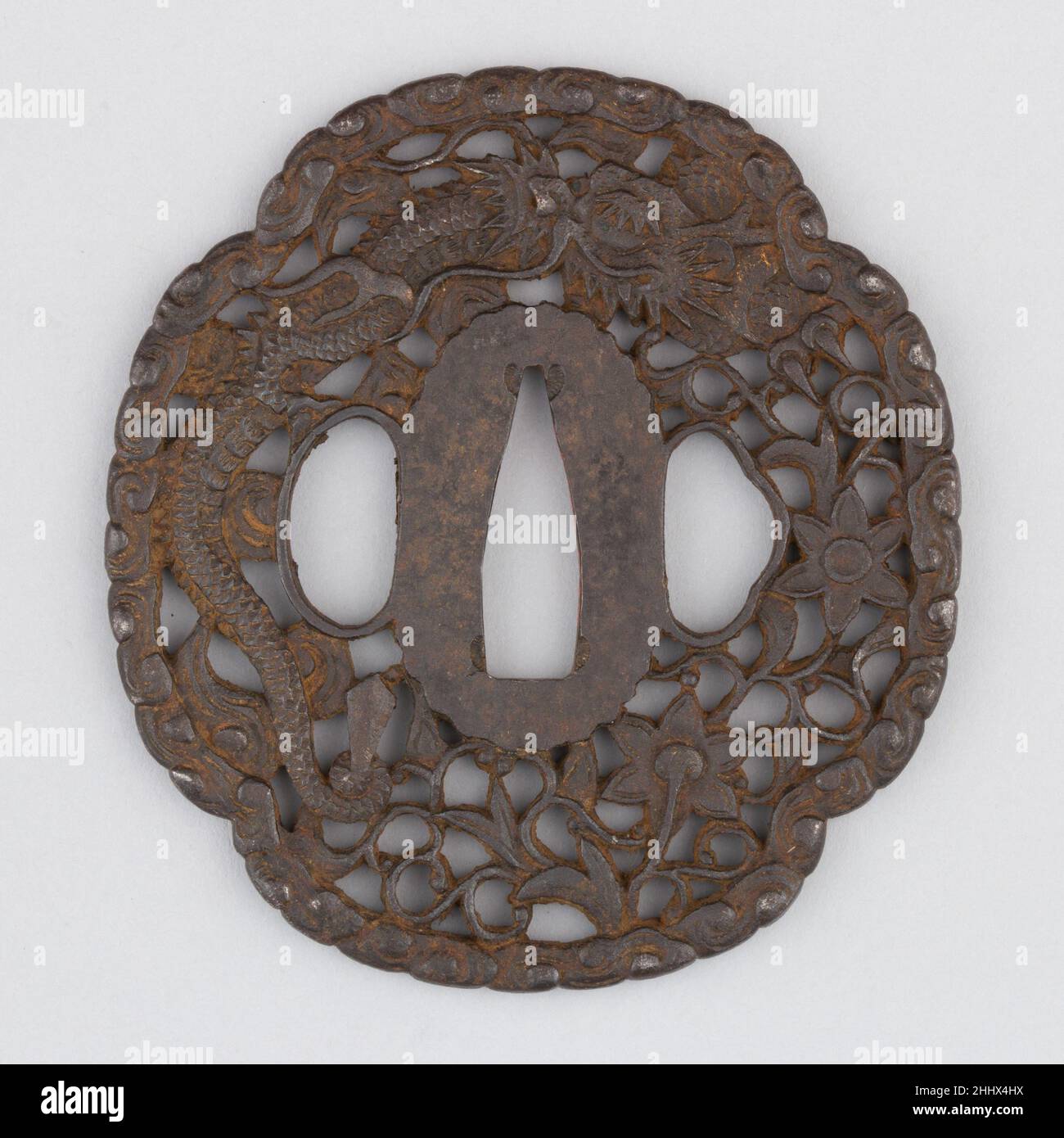 Sword Guard (Tsuba) ca. 1615–1868 Japanese A tsuba is a sword guard and ...