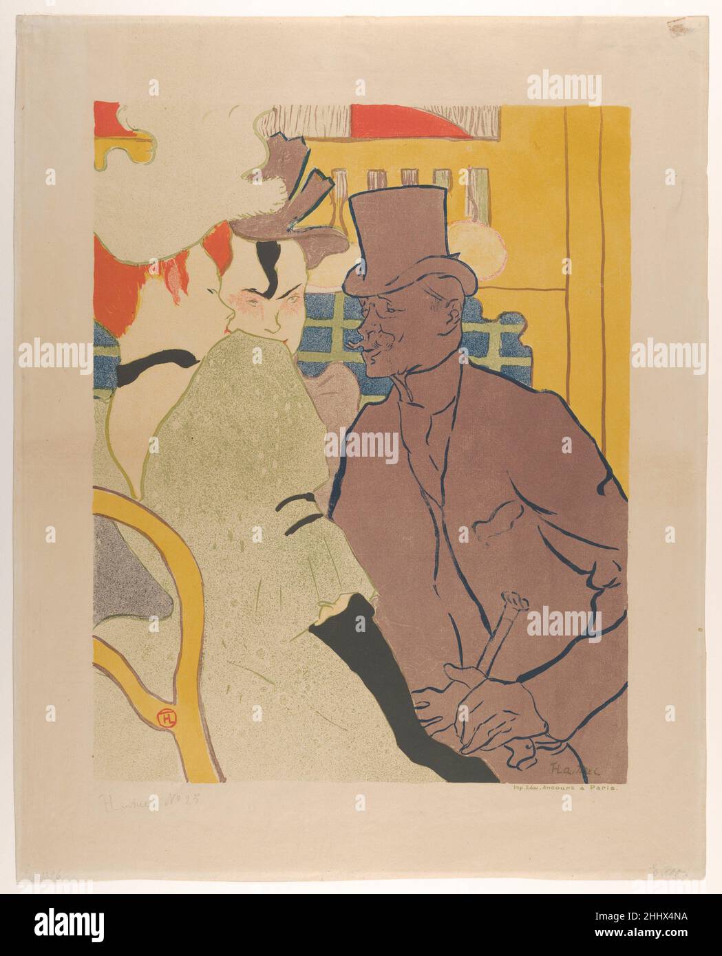 The Englishman at the Moulin Rouge 1892 Henri de Toulouse-Lautrec ...