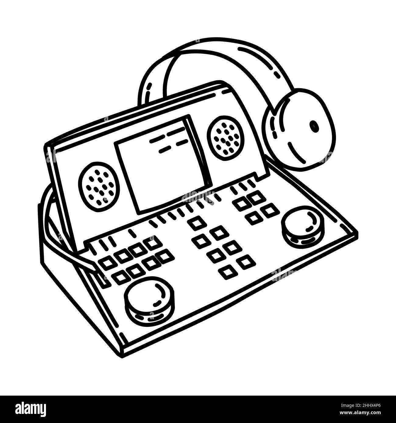 Audiometry Diagnosis Machine Part of Electronic for Hospital Device ...