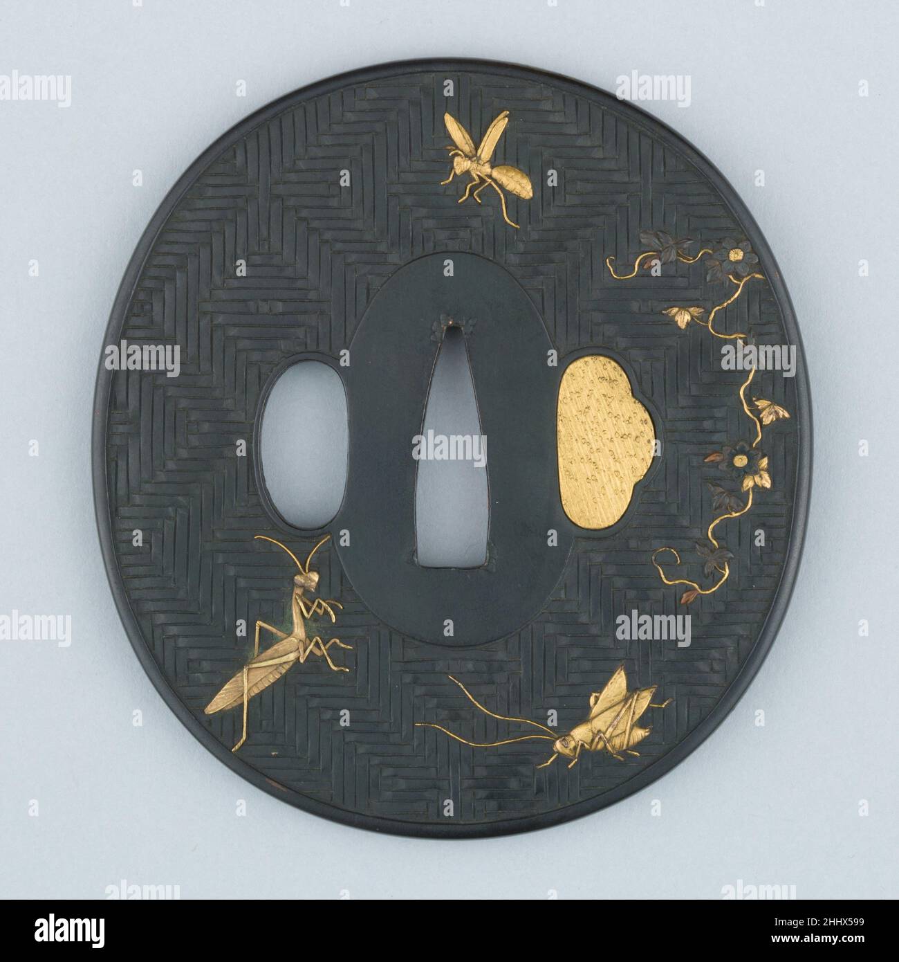 Sword Guard (Tsuba) ca. 1615–1868 Japanese A tsuba is a sword guard and ...