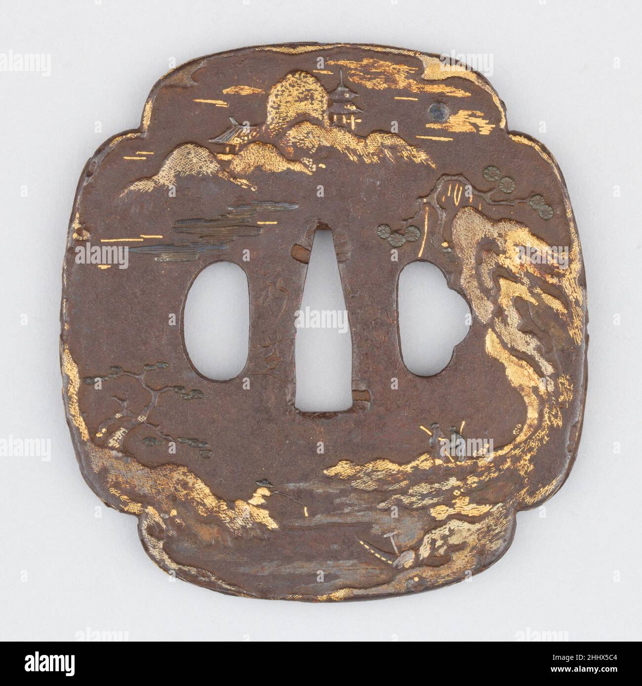 Sword Guard (Tsuba) 17th–18th century Japanese A tsuba is a sword guard ...