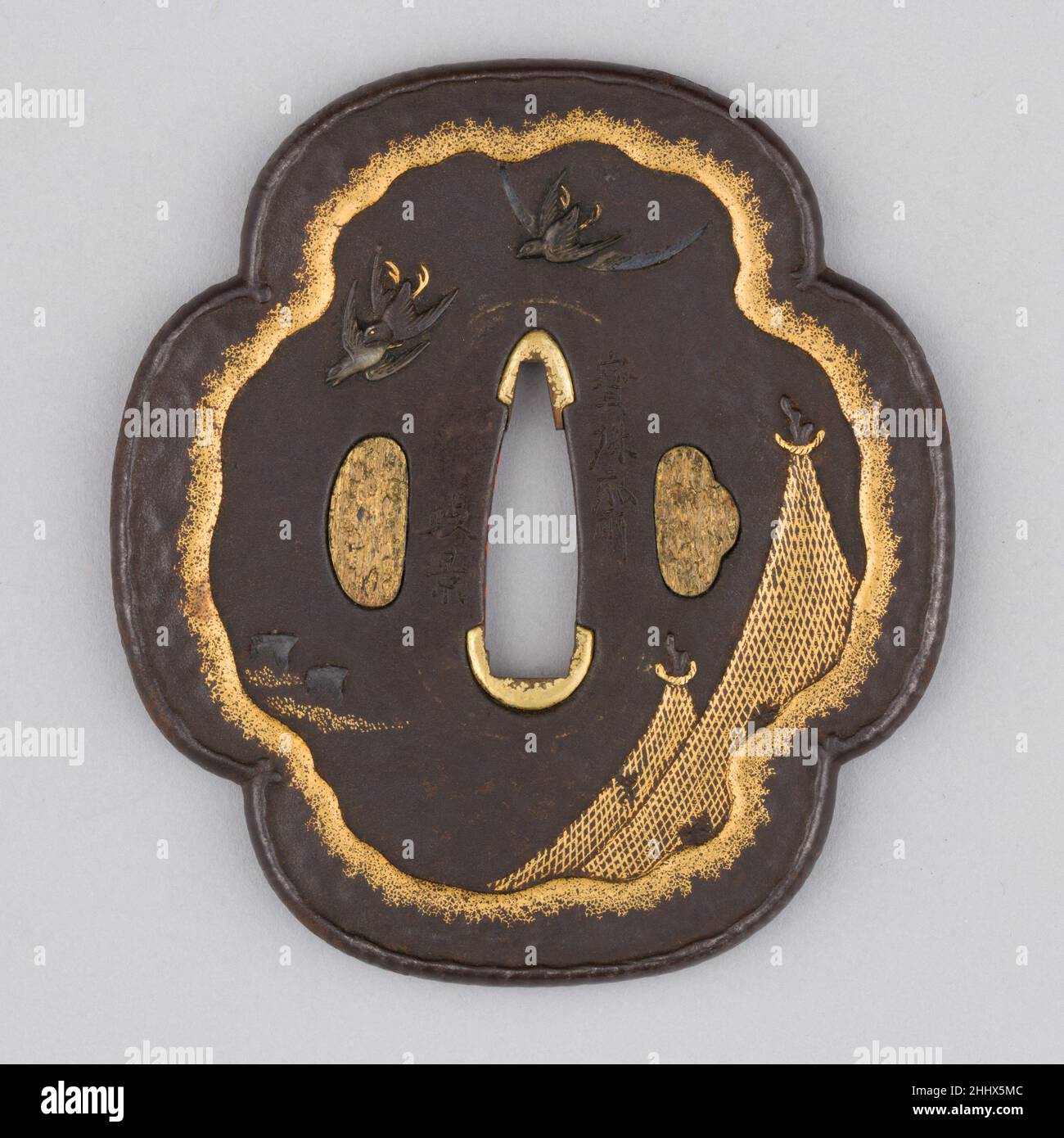 Sword Guard (Tsuba) 19th century Japanese A tsuba is a sword guard and ...