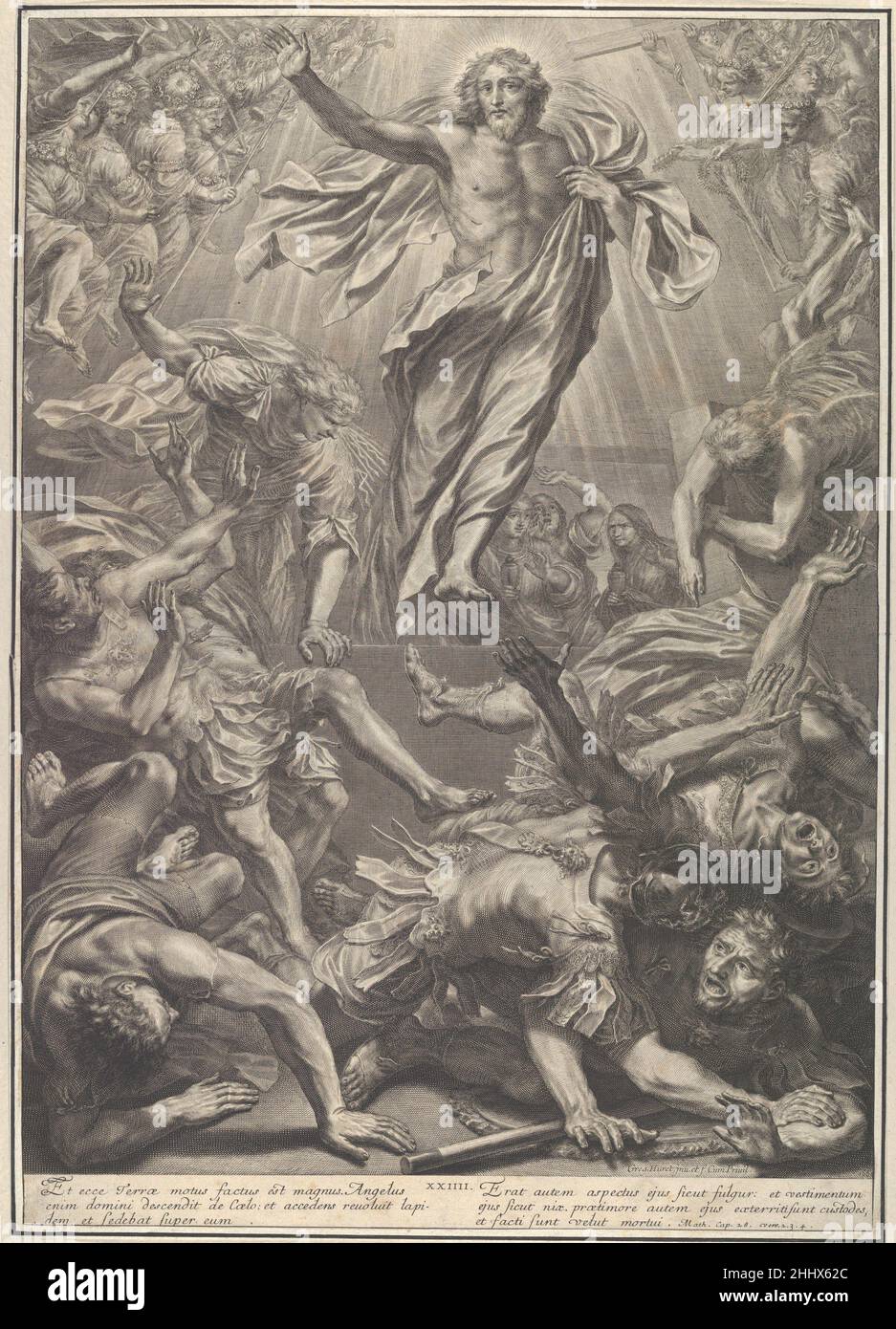 The Resurrection, from The Passion of Christ, plate 24 1664 Grégoire ...