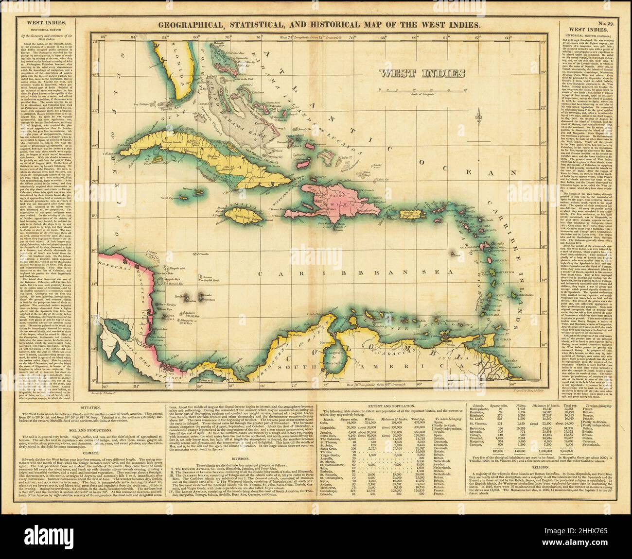 Historical bahamas map hi-res stock photography and images - Alamy