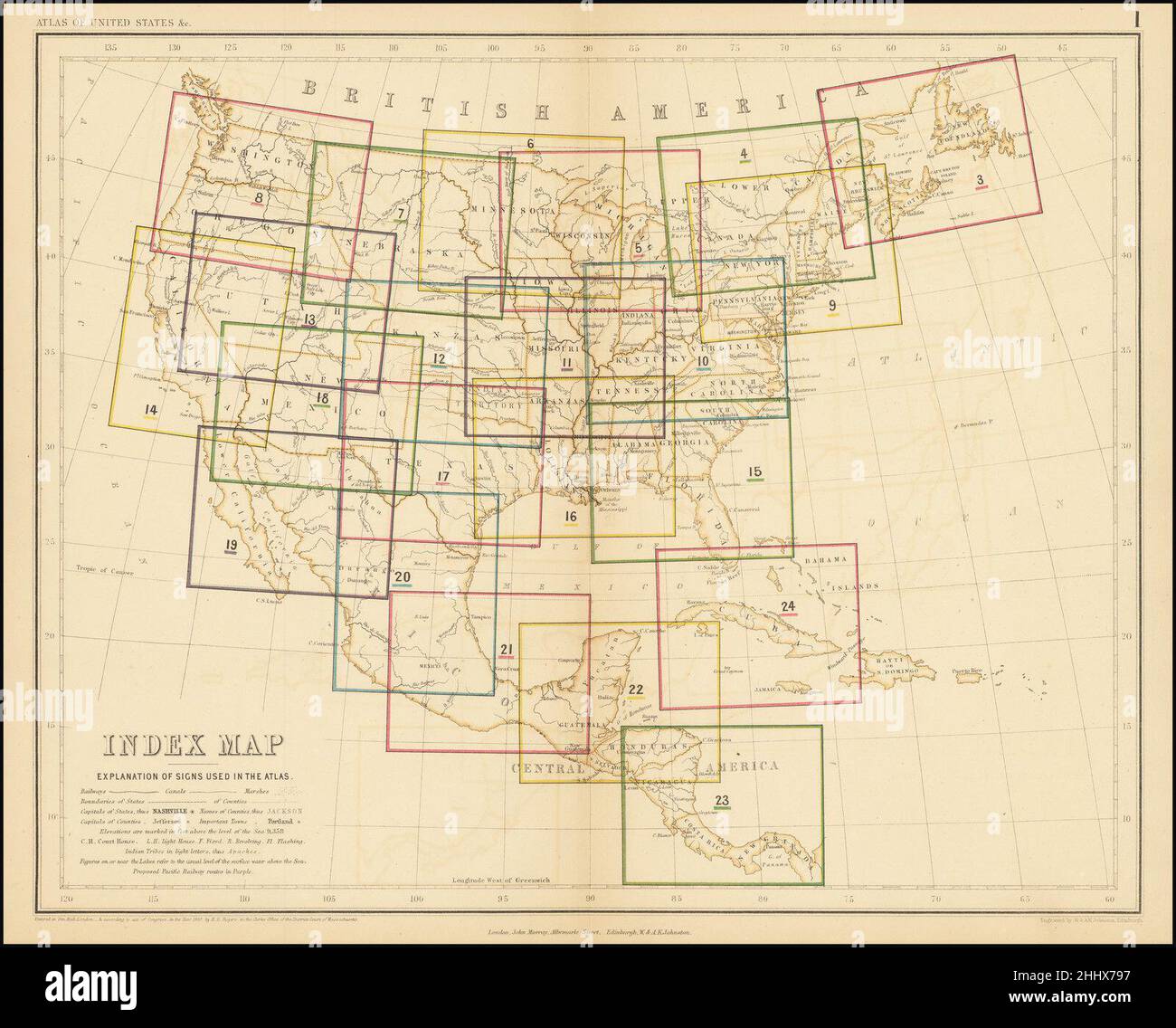 Index map hi-res stock photography and images - Alamy