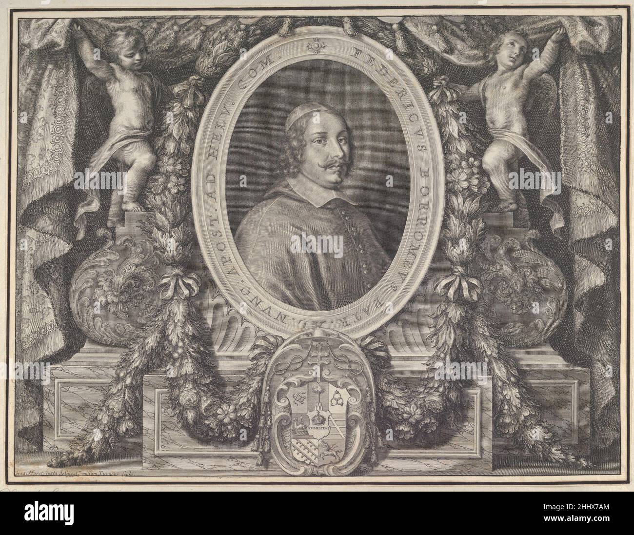 Frédéric Barromée, archevêque, cardinal de Milan 17th century Grégoire ...