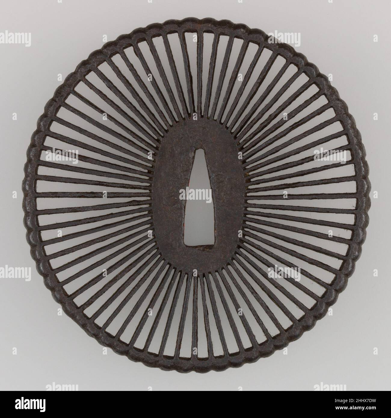 Sword Guard (Tsuba) 16th century Japanese A tsuba is a sword guard and ...