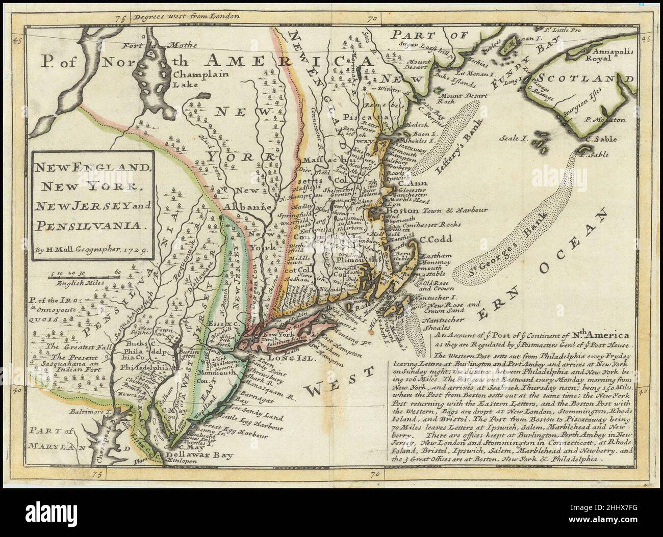 Herman moll map hi-res stock photography and images - Alamy