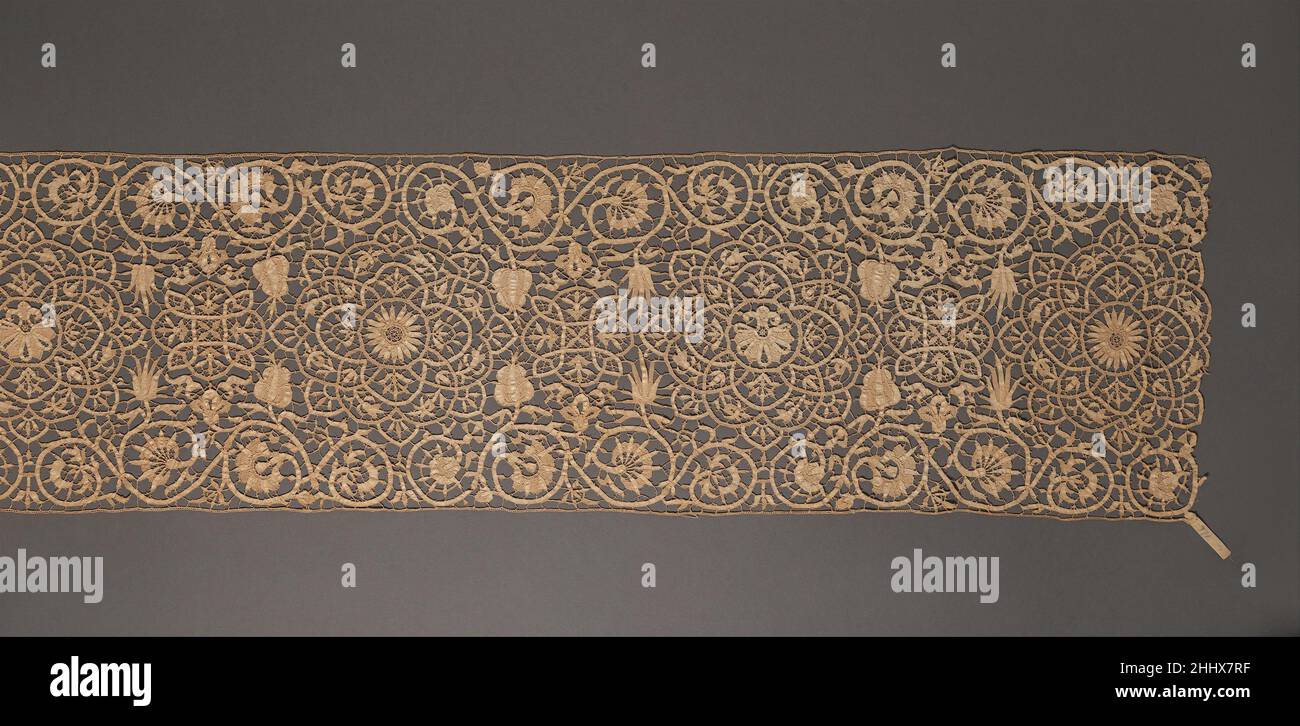 Border early 17th century Italian, Venice. Border 213013 Stock Photo ...