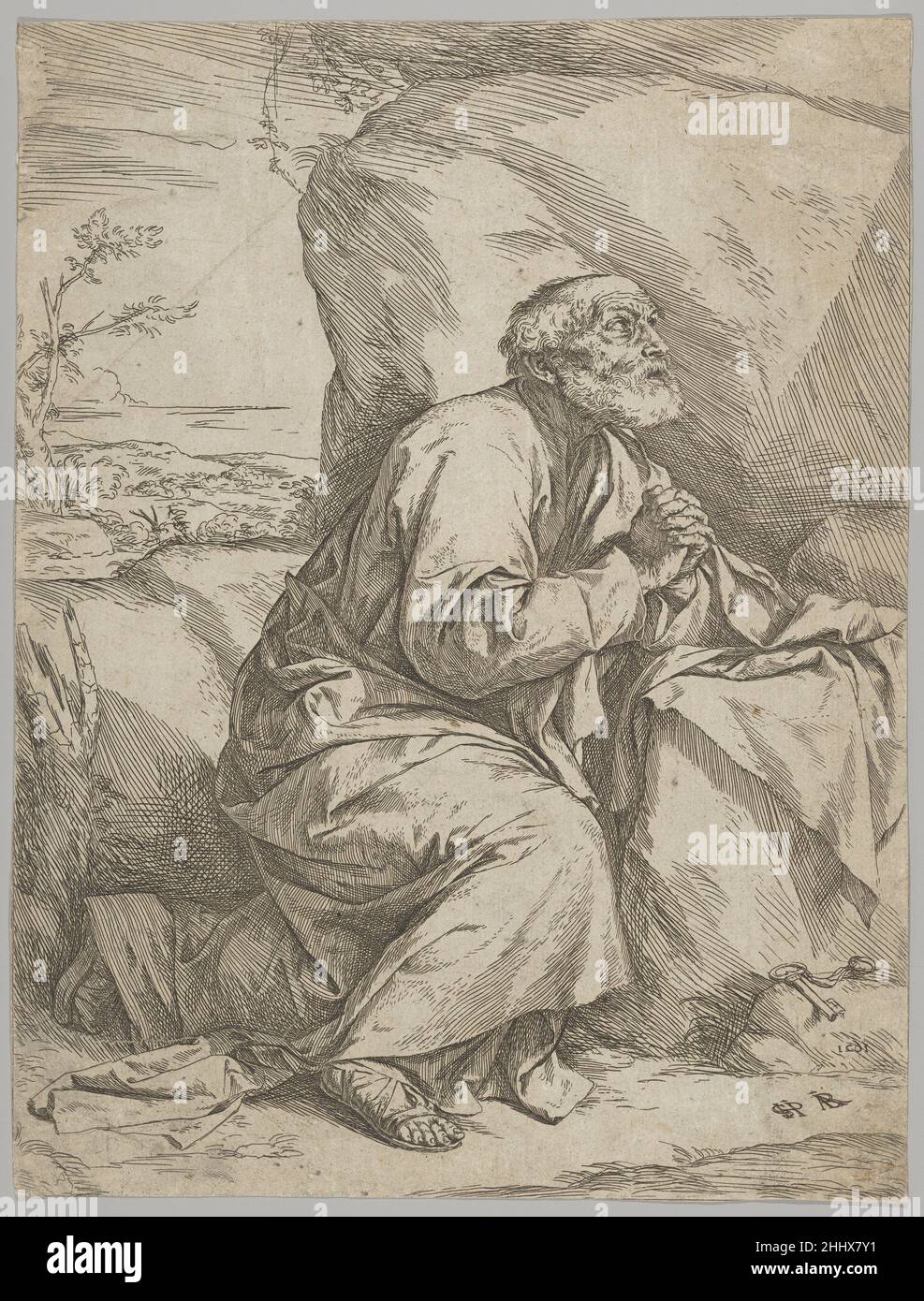 The Penitence of Saint Peter 1621 Jusepe de Ribera (called Lo ...