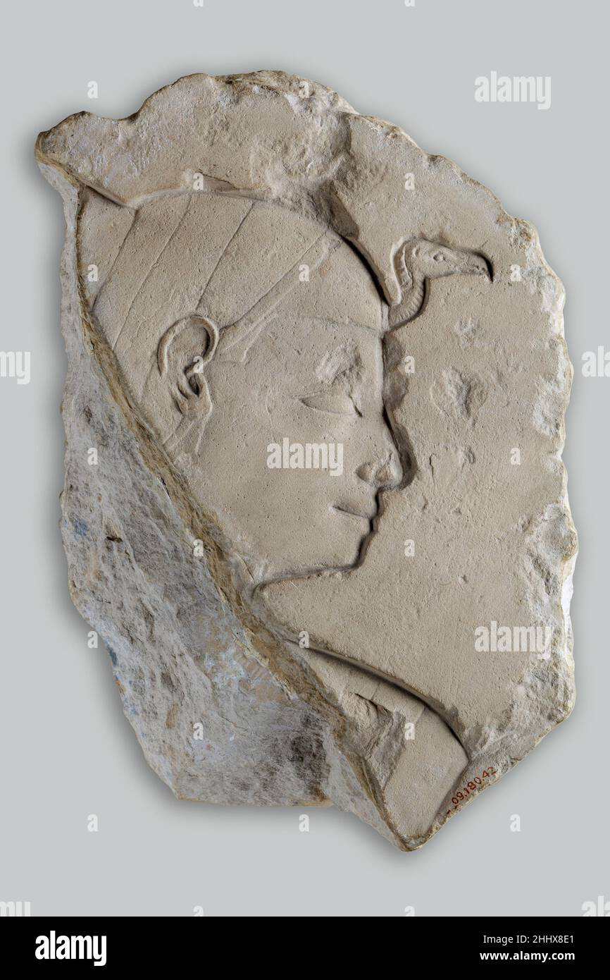 Relief with Head of a Goddess (or Queen) ca. 1961–1917 B.C. Middle ...
