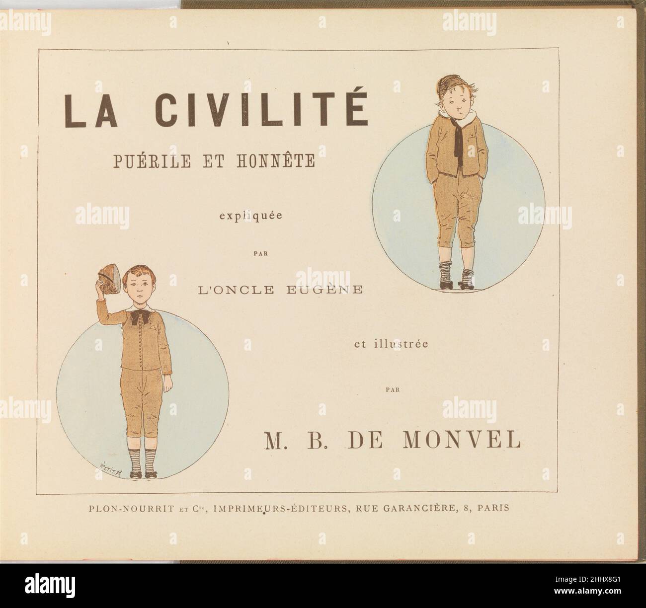 La Civilité Puérile et Honnête expliquée par l'Oncle Eugène 1887 Eugène ...