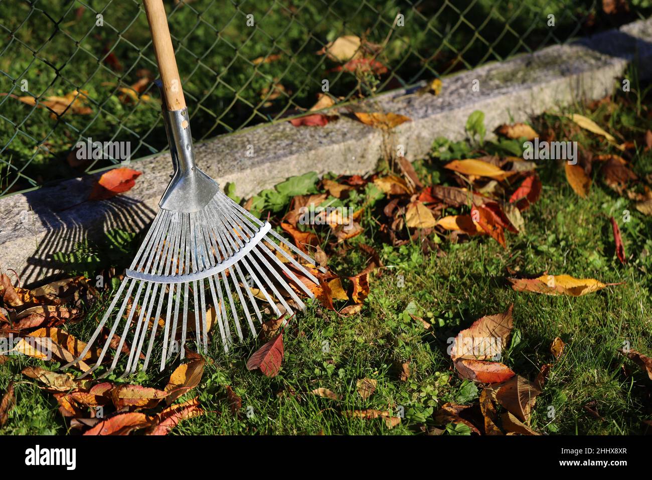 Leaf Rake High Resolution Stock Photography and Images - Alamy