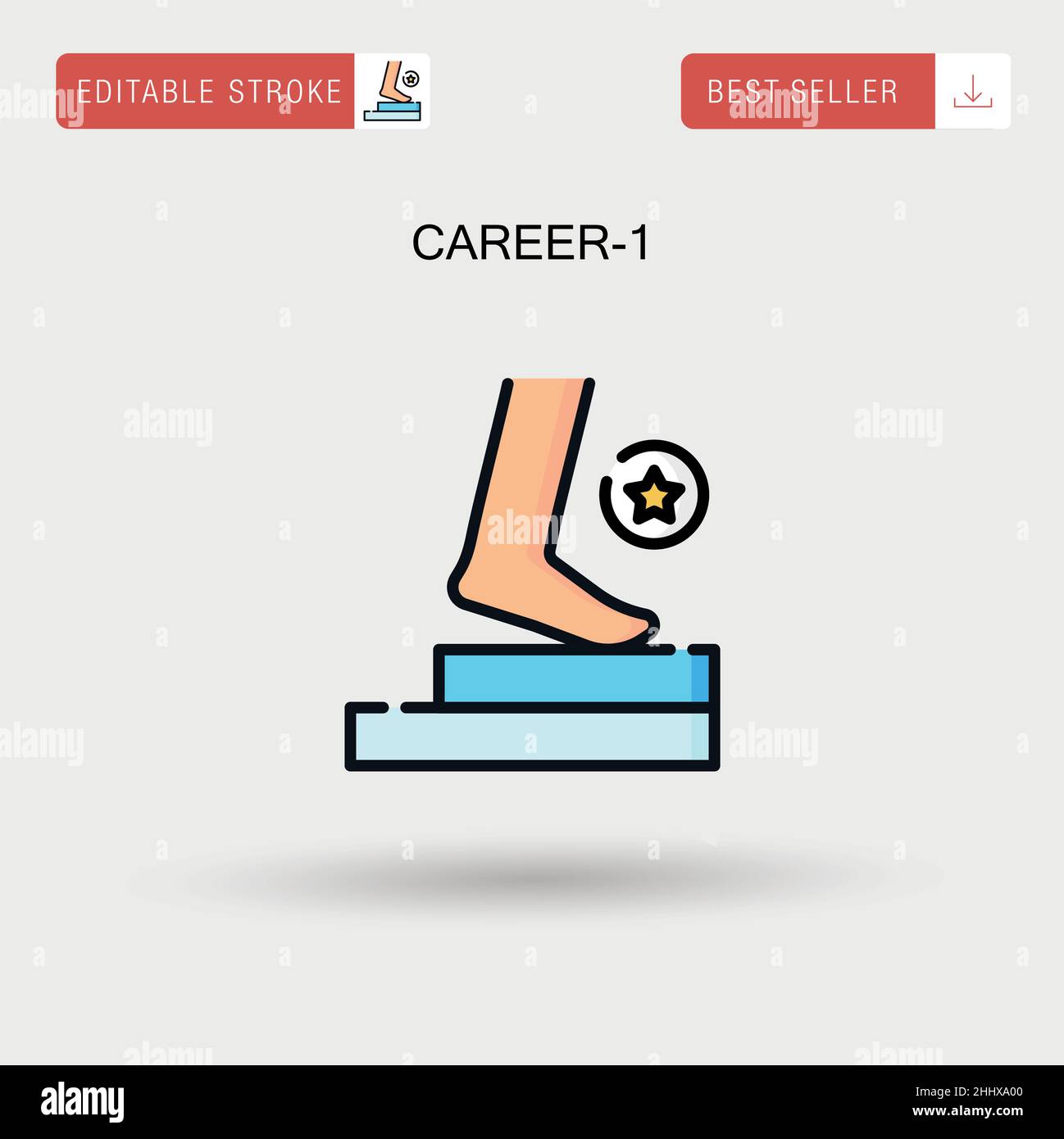 Career win Stock Vector Images - Alamy