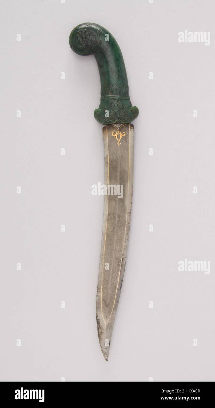 Dagger (Khanjar) 18th–19th century Indian, Mughal. Dagger (Khanjar ...