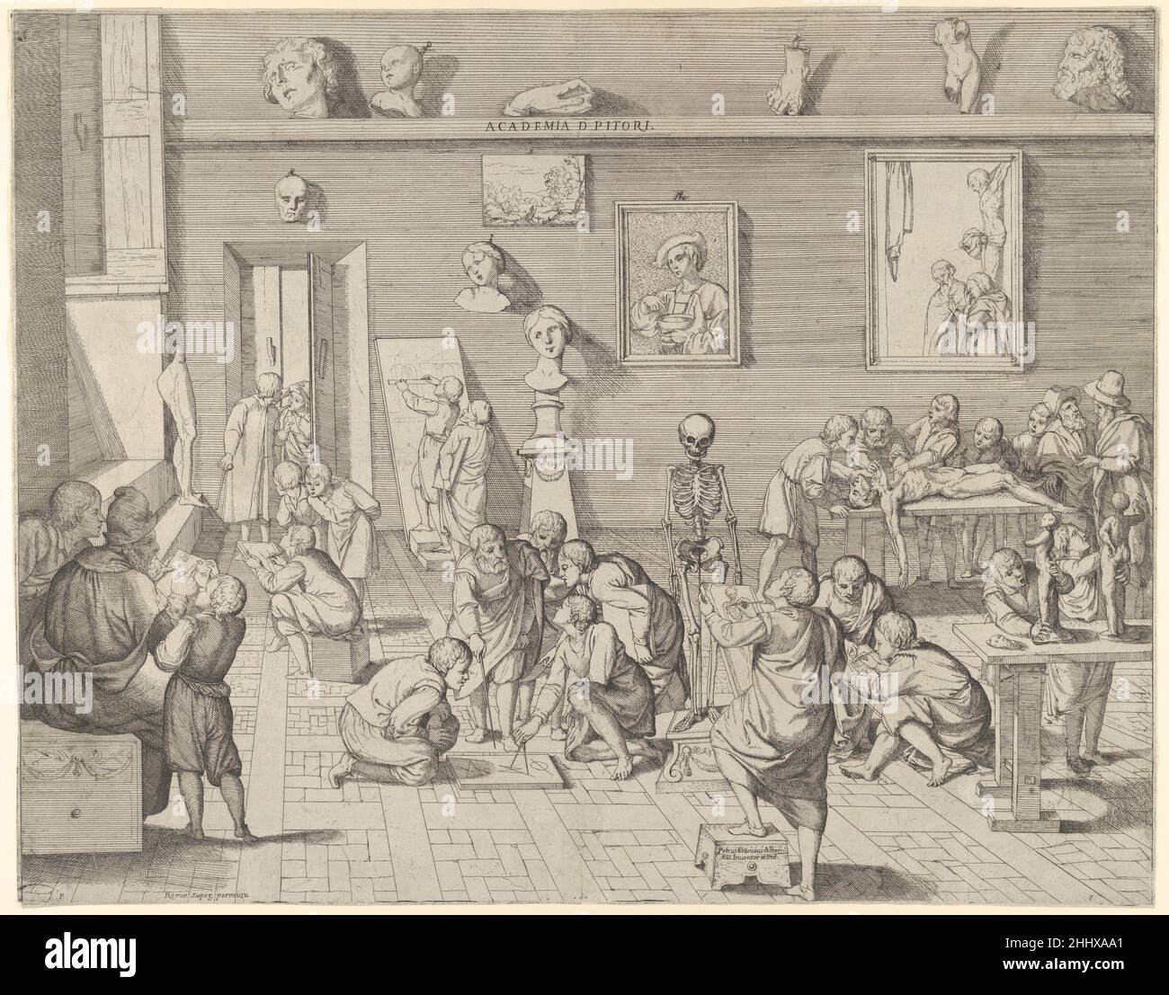 An Academy of Painters 1600–1638 Pierfrancesco Alberti Italian Prints ...