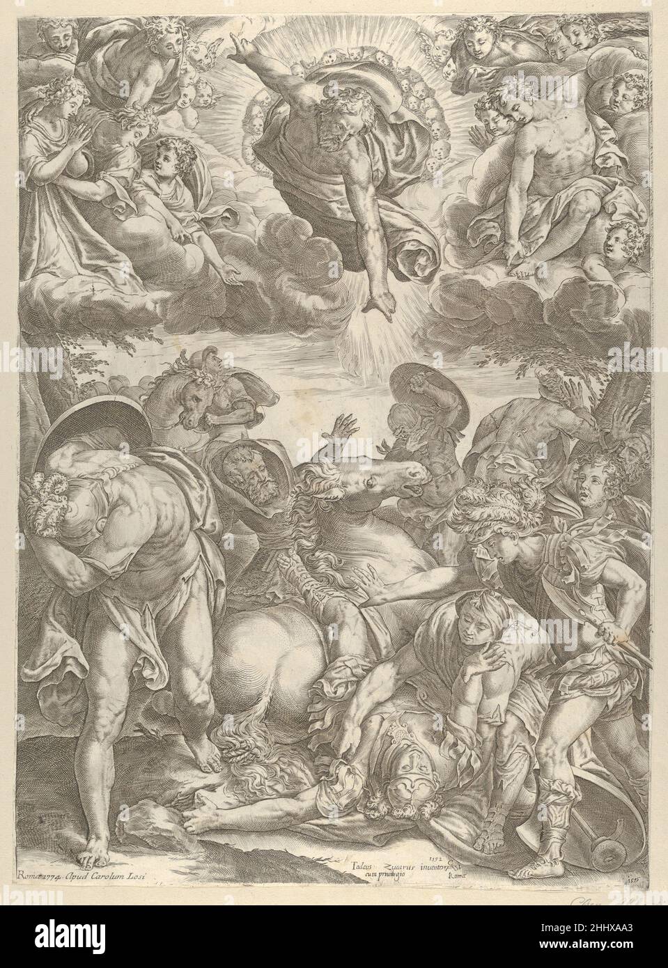 The Conversion of Saint Paul with God the Father and Angels above 1575 ...