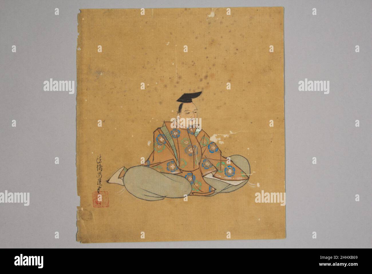 Immortal Poet 17th century Kano Shōun Japanese. Immortal Poet 45711 ...