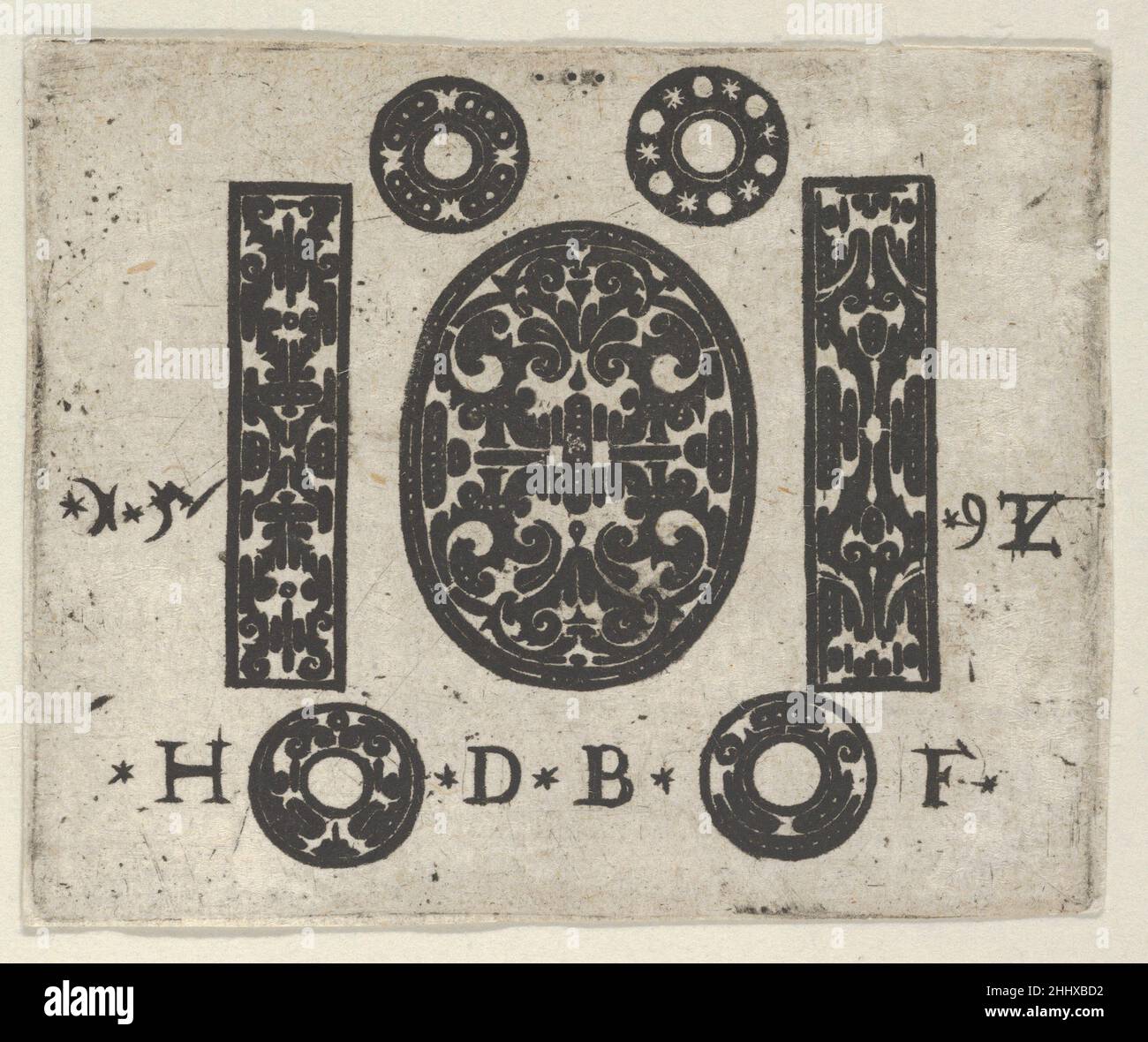 Two oval medallions designs hi-res stock photography and images - Alamy