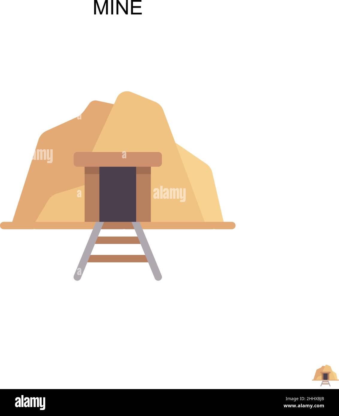 Coal mine Stock Vector Images - Alamy