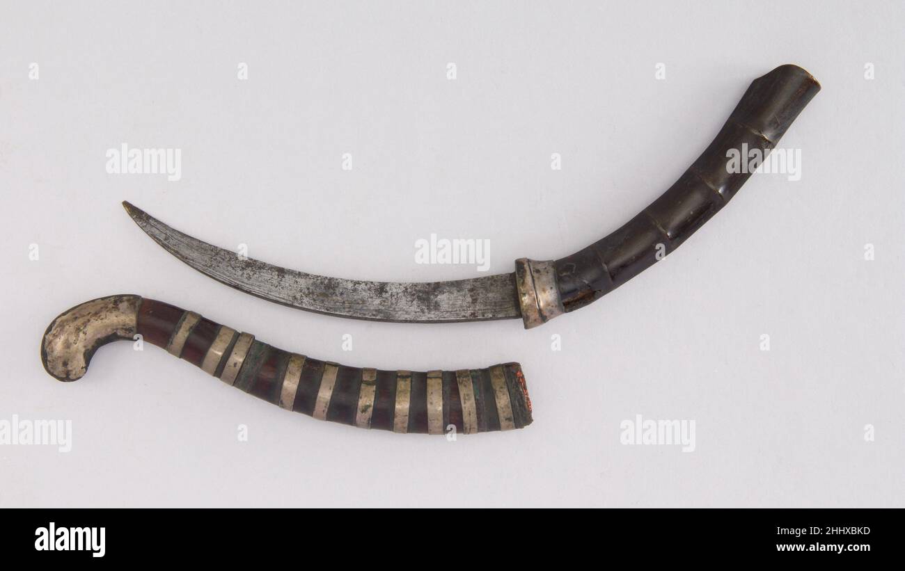 Knife (Korambi) with Sheath 16th–19th century Sumatran. Knife (Korambi ...