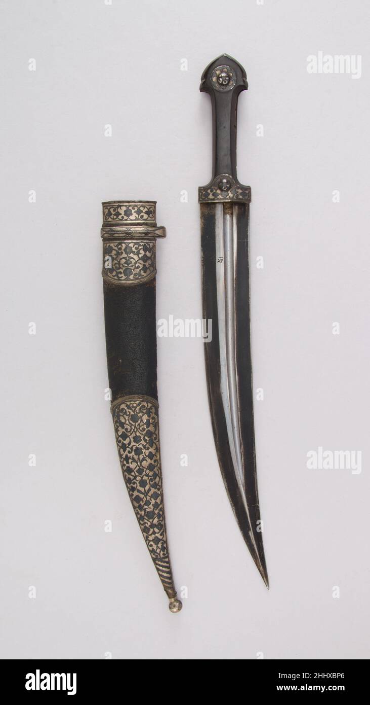 Dagger with Sheath 19th century Caucasian, Cossack. Dagger with Sheath ...