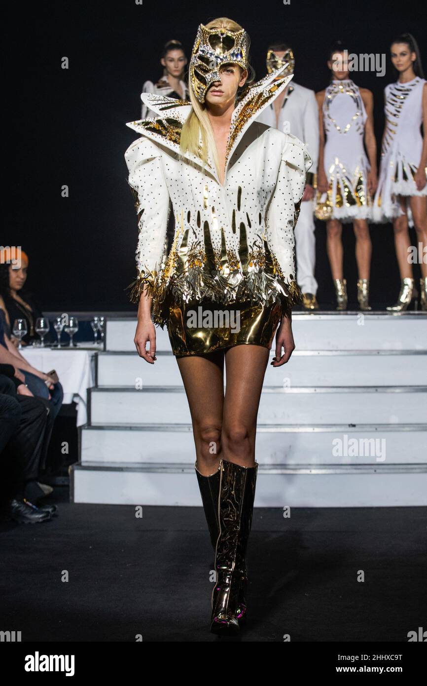 Paris, France. 25th Jan, 2022. A model walks the runway during the On ...