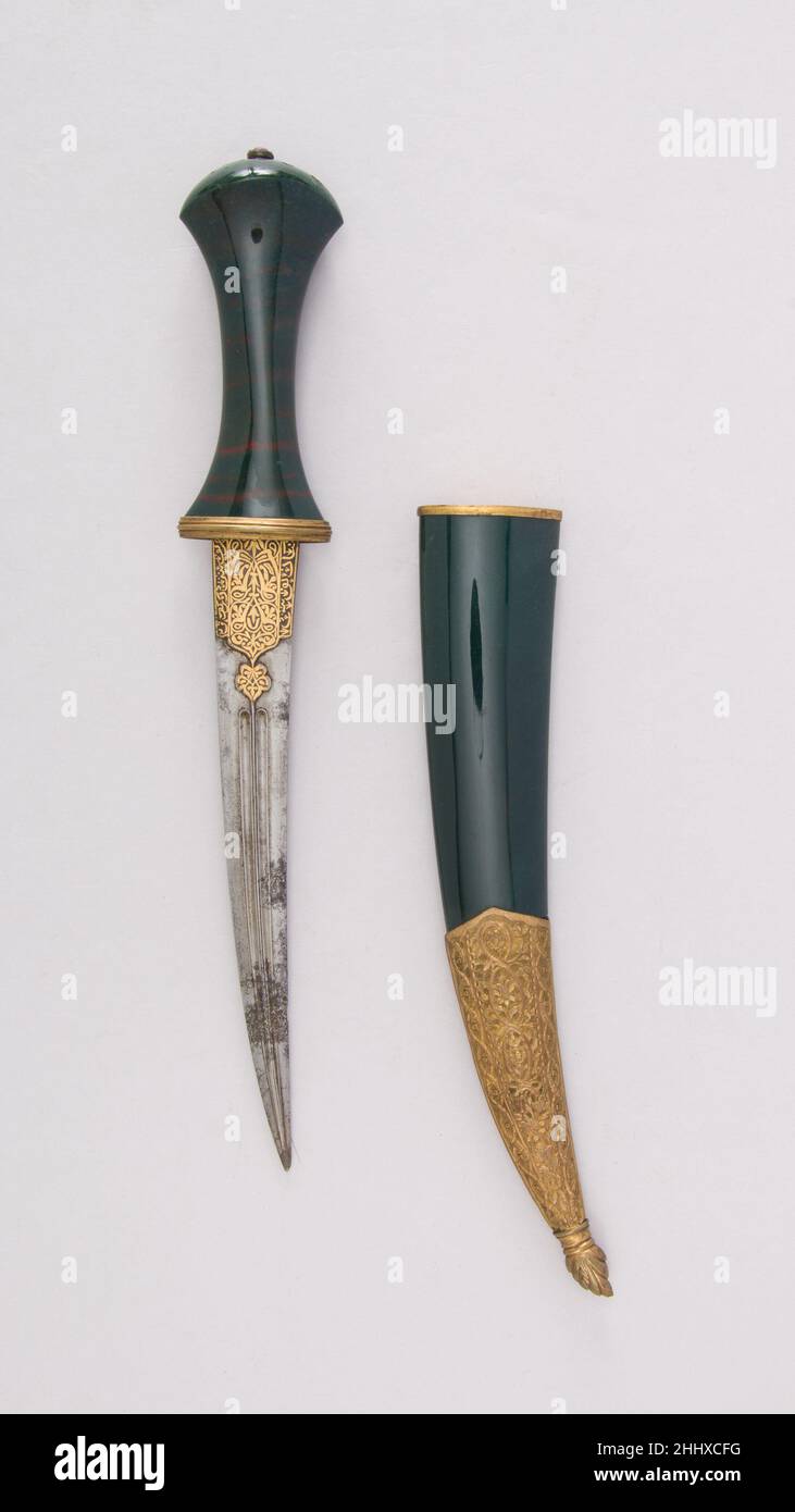 Dagger with Sheath 18th–19th century Persian or Turkish, Ottoman ...