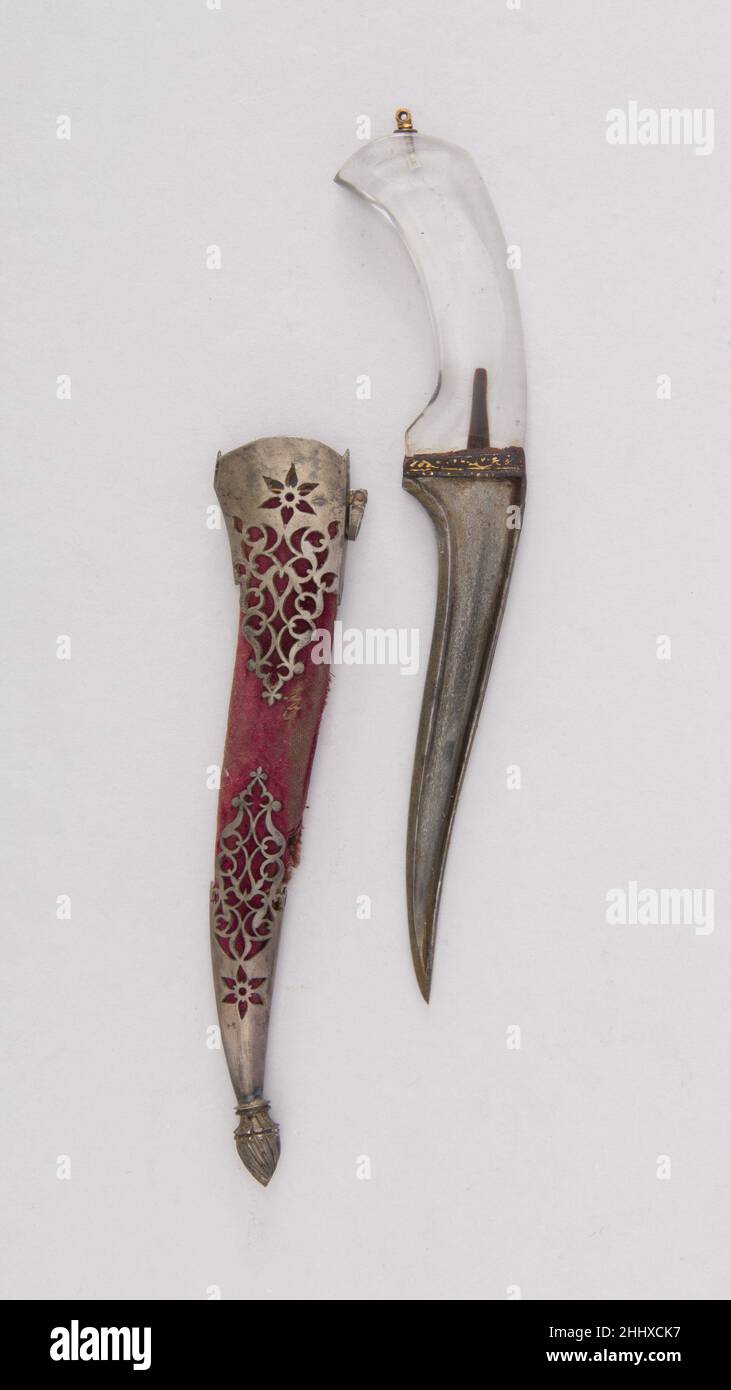 Dagger (Pesh-kabz) with Sheath 18th–19th century Indian. Dagger (Pesh ...